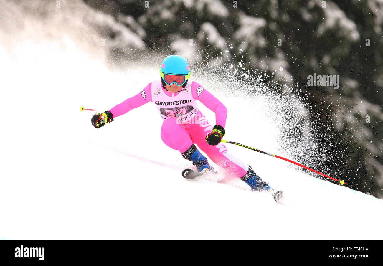 Garmisch-Partenkirchen, Germany. 04th Feb, 2016. Monaco's Alexandra ...