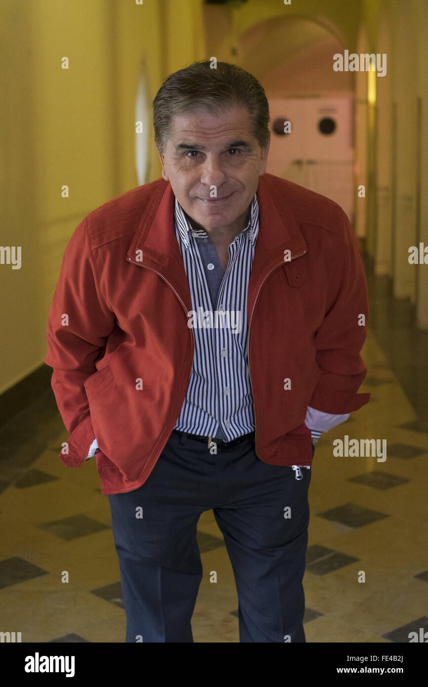 Pedro Ruiz attends a photocall for 'Eternal' at the New Apolo Theatre ...