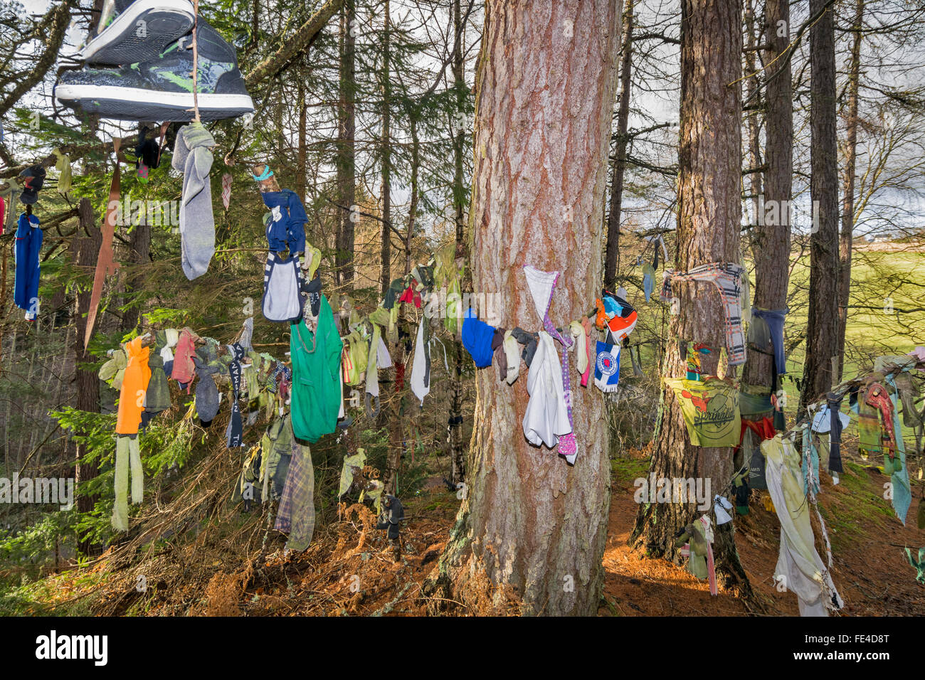 CLOOTIE WELL MUNLOCHY BLACK ISLE SCOTLAND TRAINERS SHOES CLOTHES ...