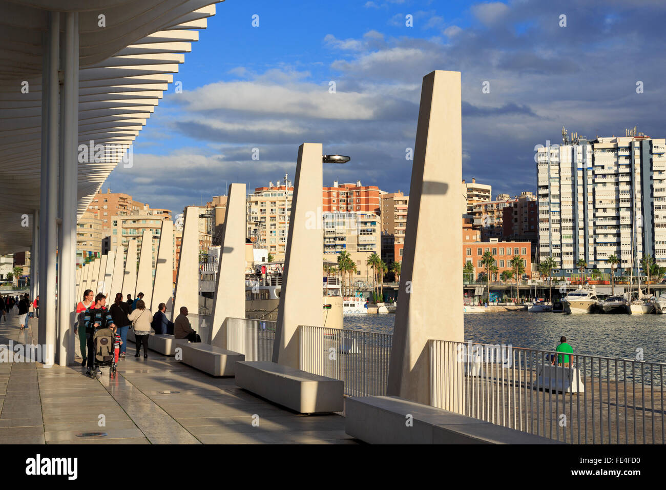 Paseo de La Pergola, Malaga, Andalusia, Spain, Europe Stock Photo - Alamy
