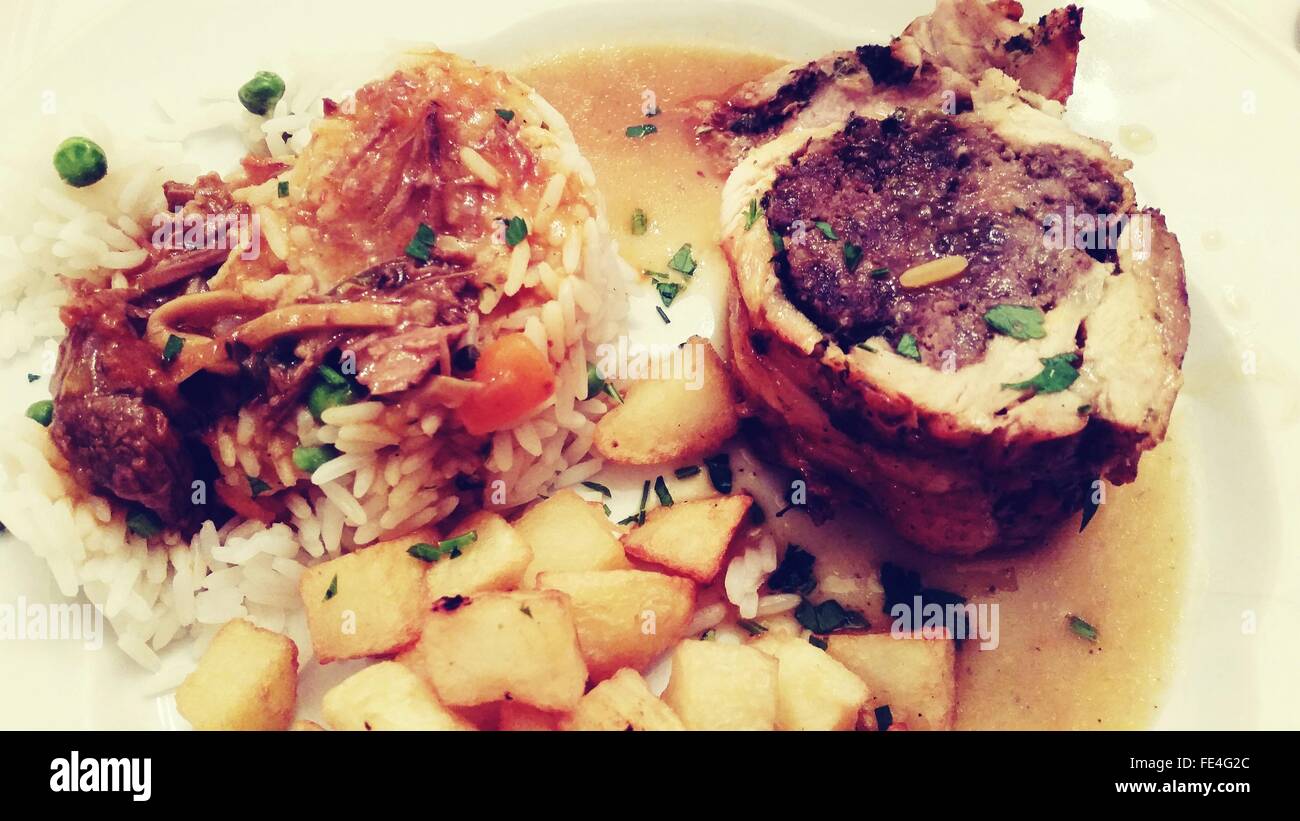 Potatoes rice hi-res stock photography and images - Alamy