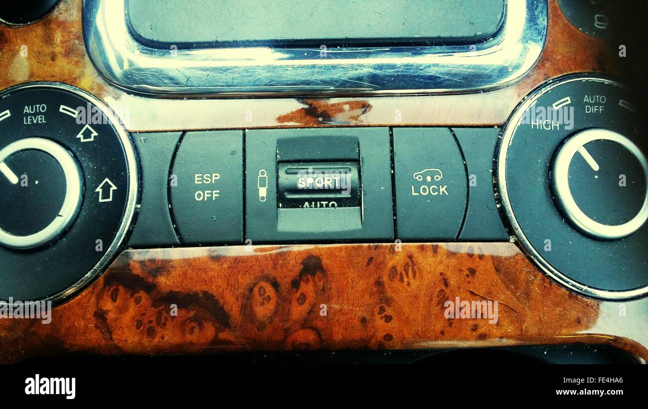 Car control panel hi-res stock photography and images - Alamy