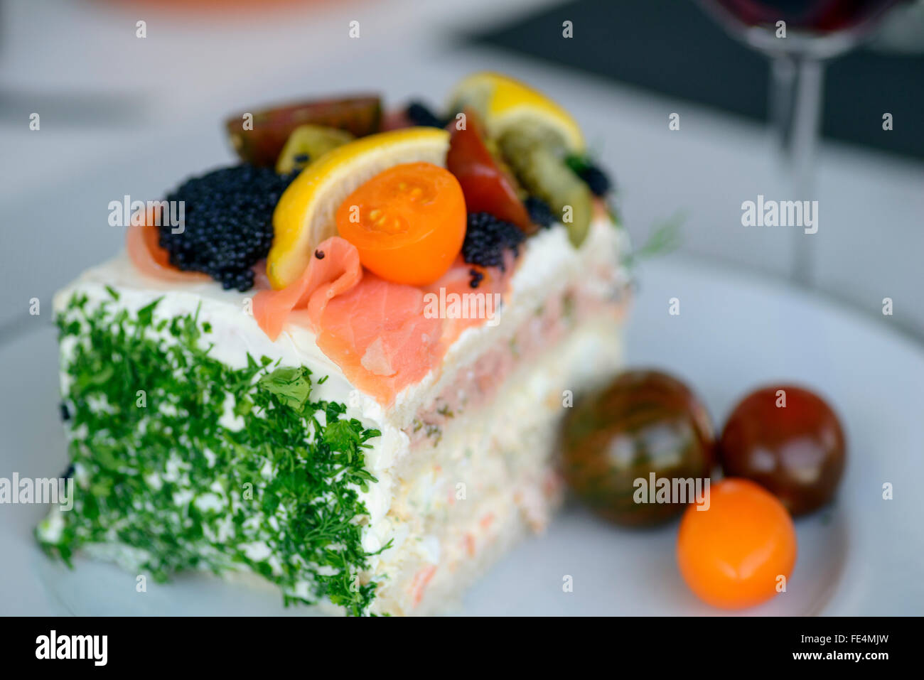 Swedish layer cake Stock Photo - Alamy