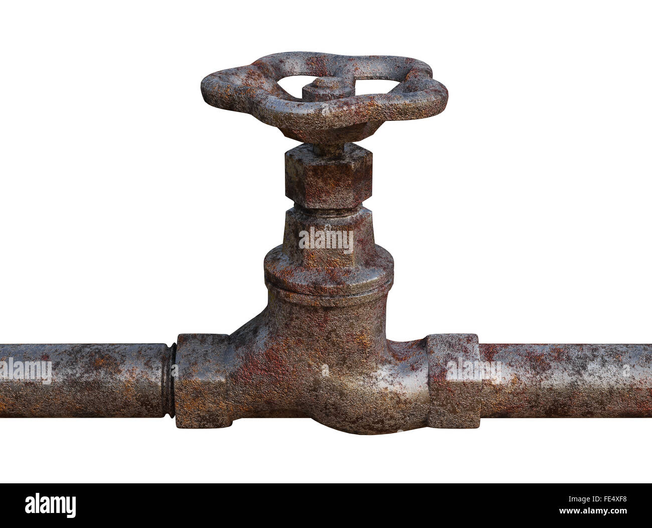Rusty water tap Stock Photo - Alamy