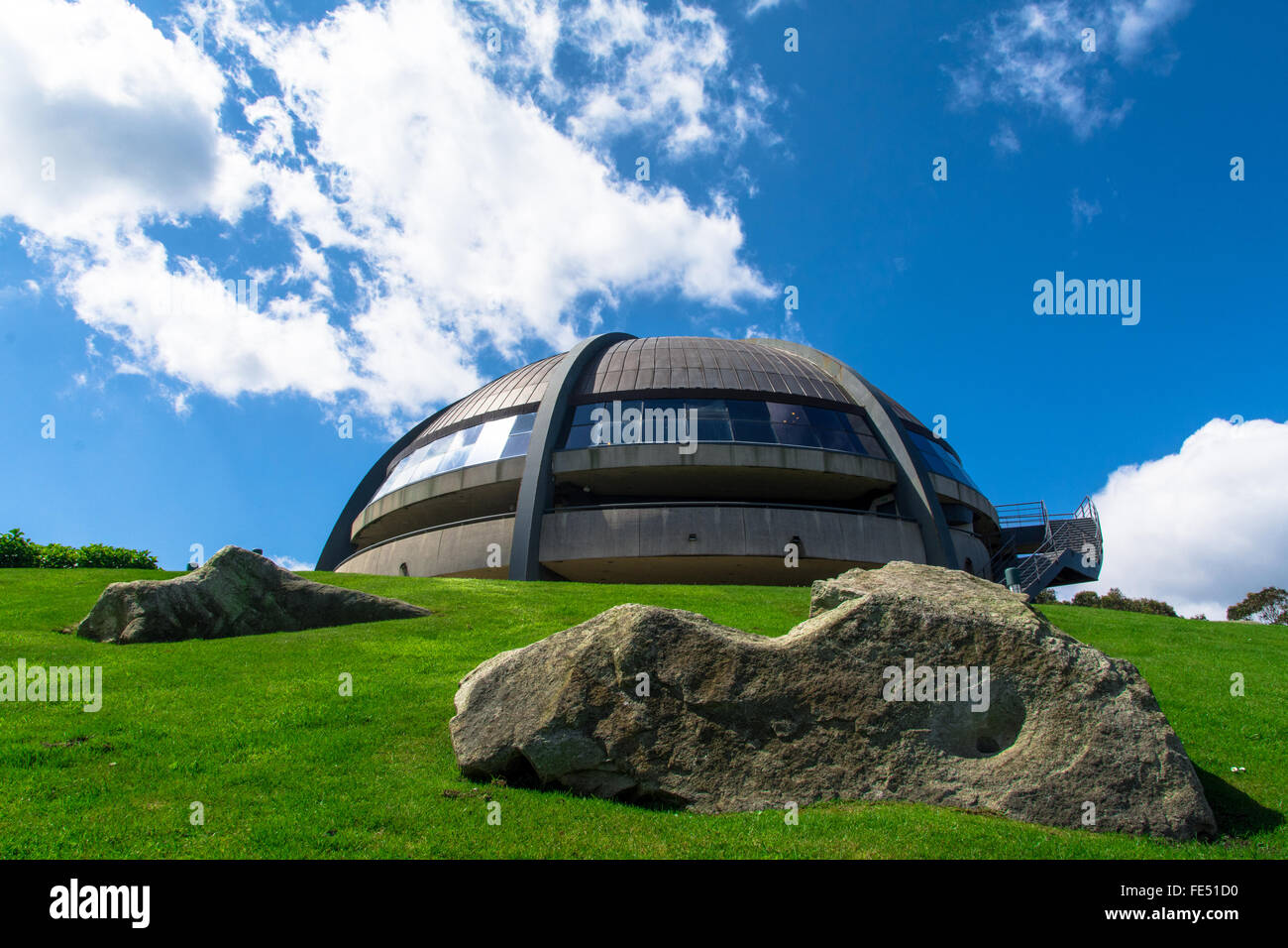 Low Angle View of Dome Building Museum placed in a Public Park Against ...