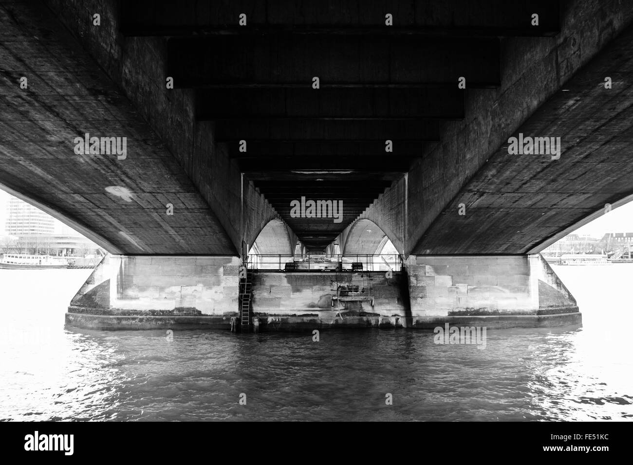Low angle river Black and White Stock Photos & Images - Alamy