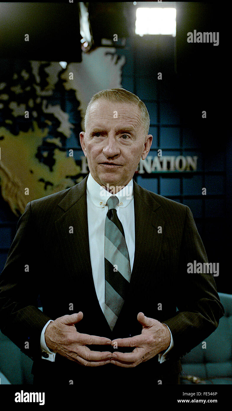 Washington, DC. USA, 26th April, 1992 H.Ross Perot at CBS Sunday ...