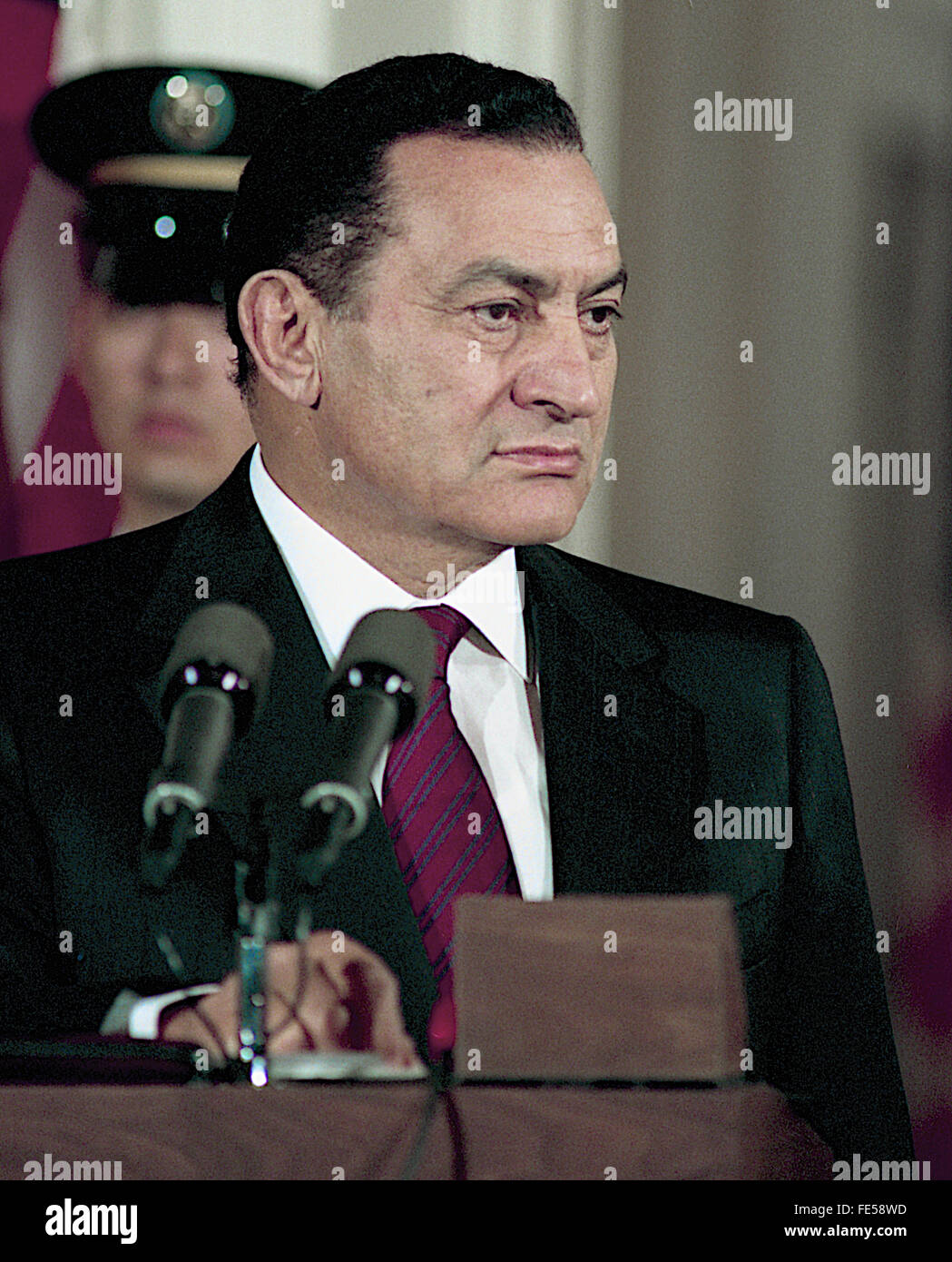 Egyptian president hosni mubarak hi-res stock photography and images ...