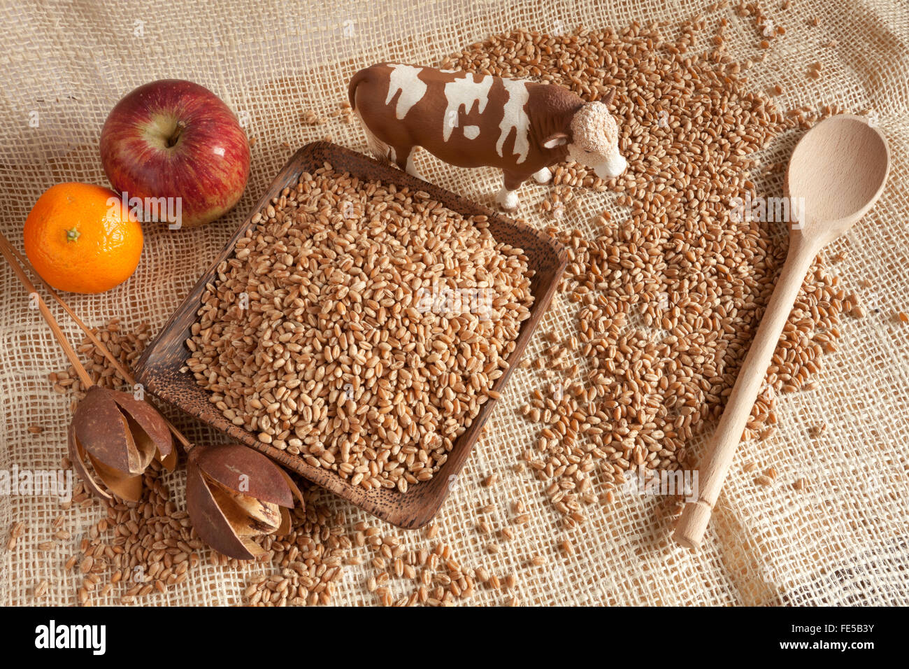 wheat as natural food Stock Photo - Alamy