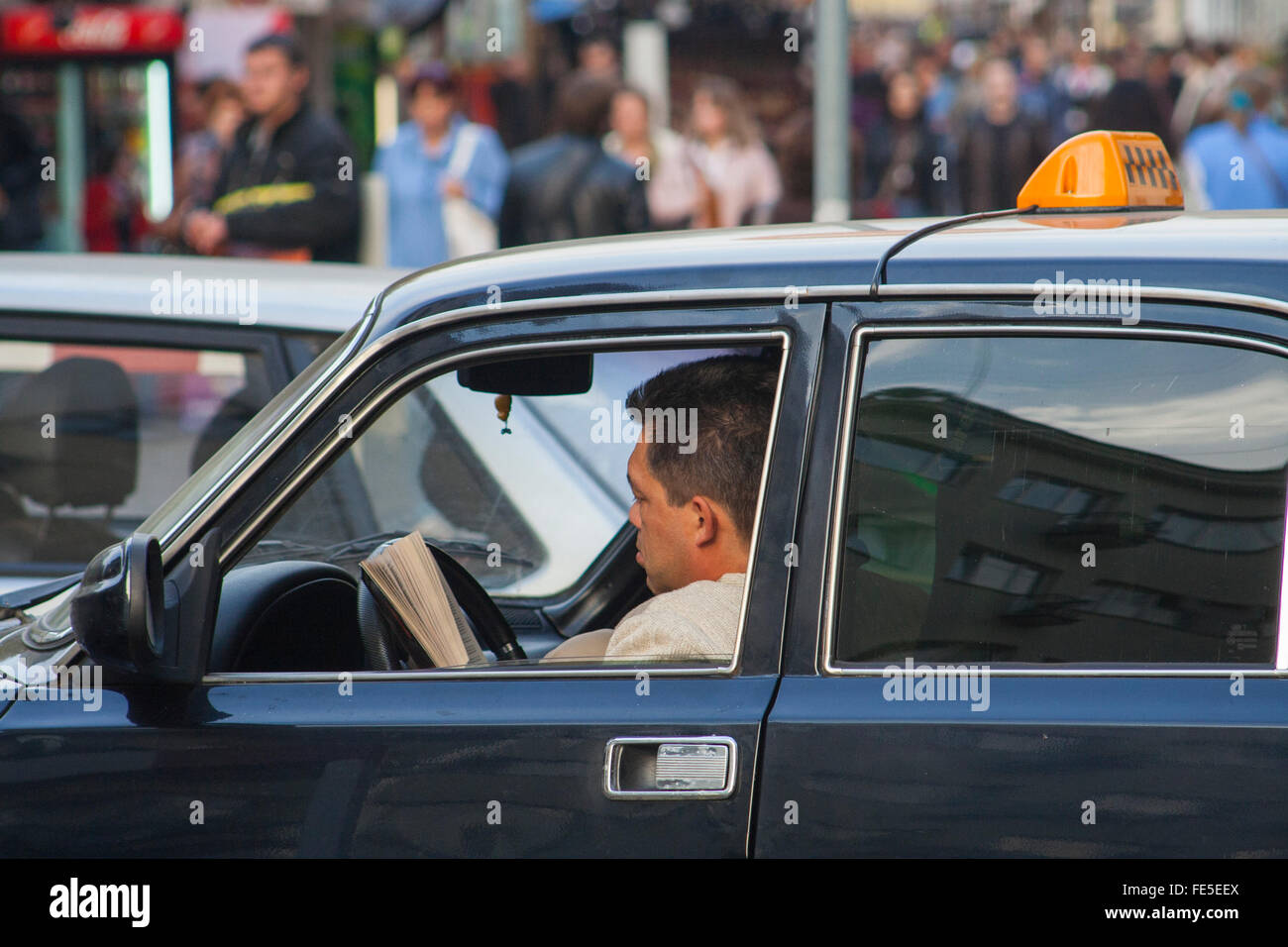 Russian Taxi Driver High Resolution Stock Photography and Images - Alamy