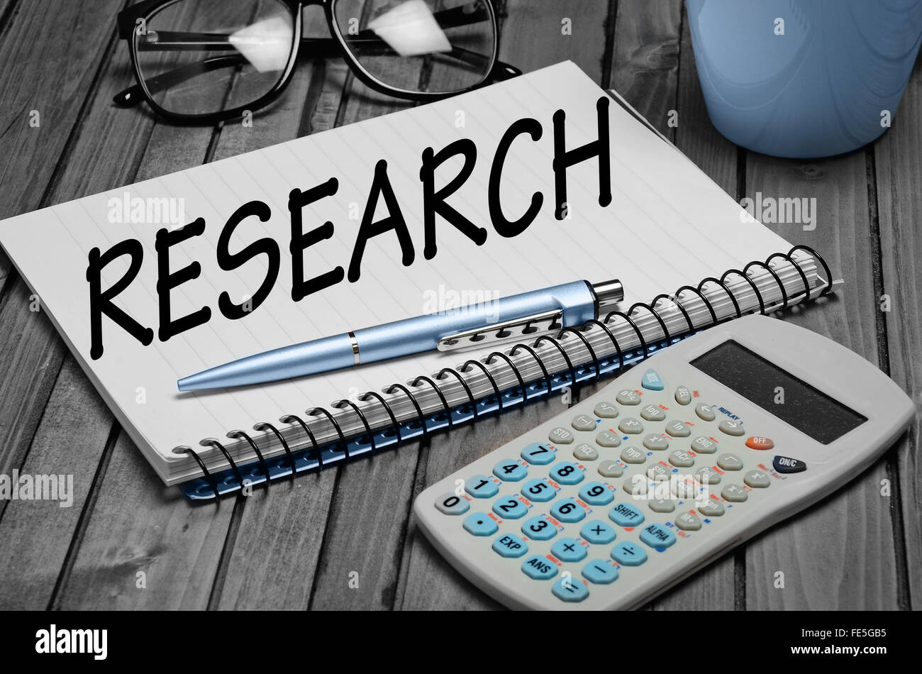 Research plan pencil hi-res stock photography and images - Alamy