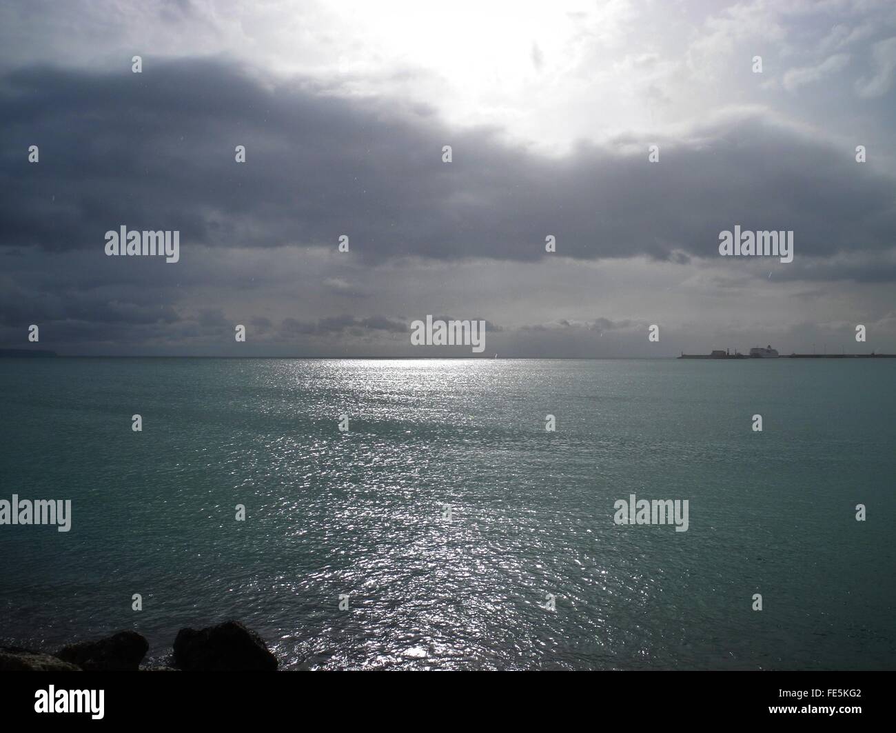 Reflection seascape hi-res stock photography and images - Alamy