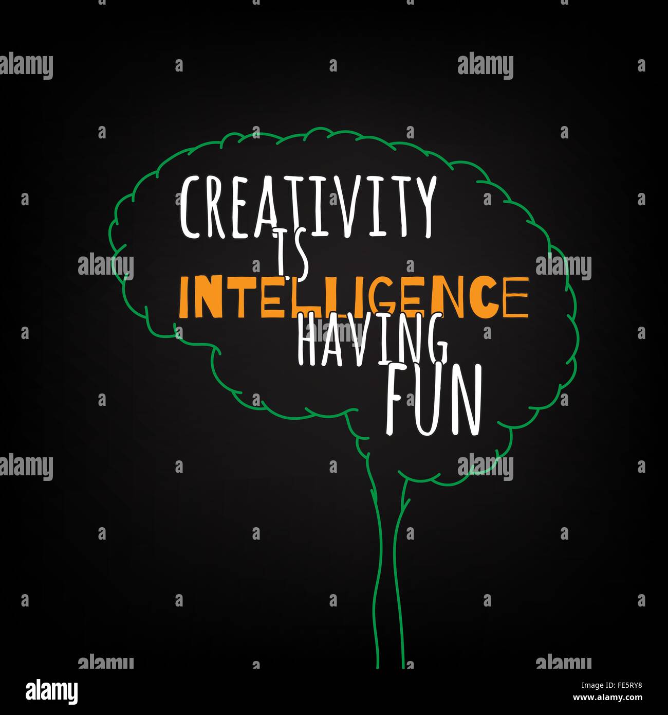 Creativity quotes Stock Vector Images - Alamy