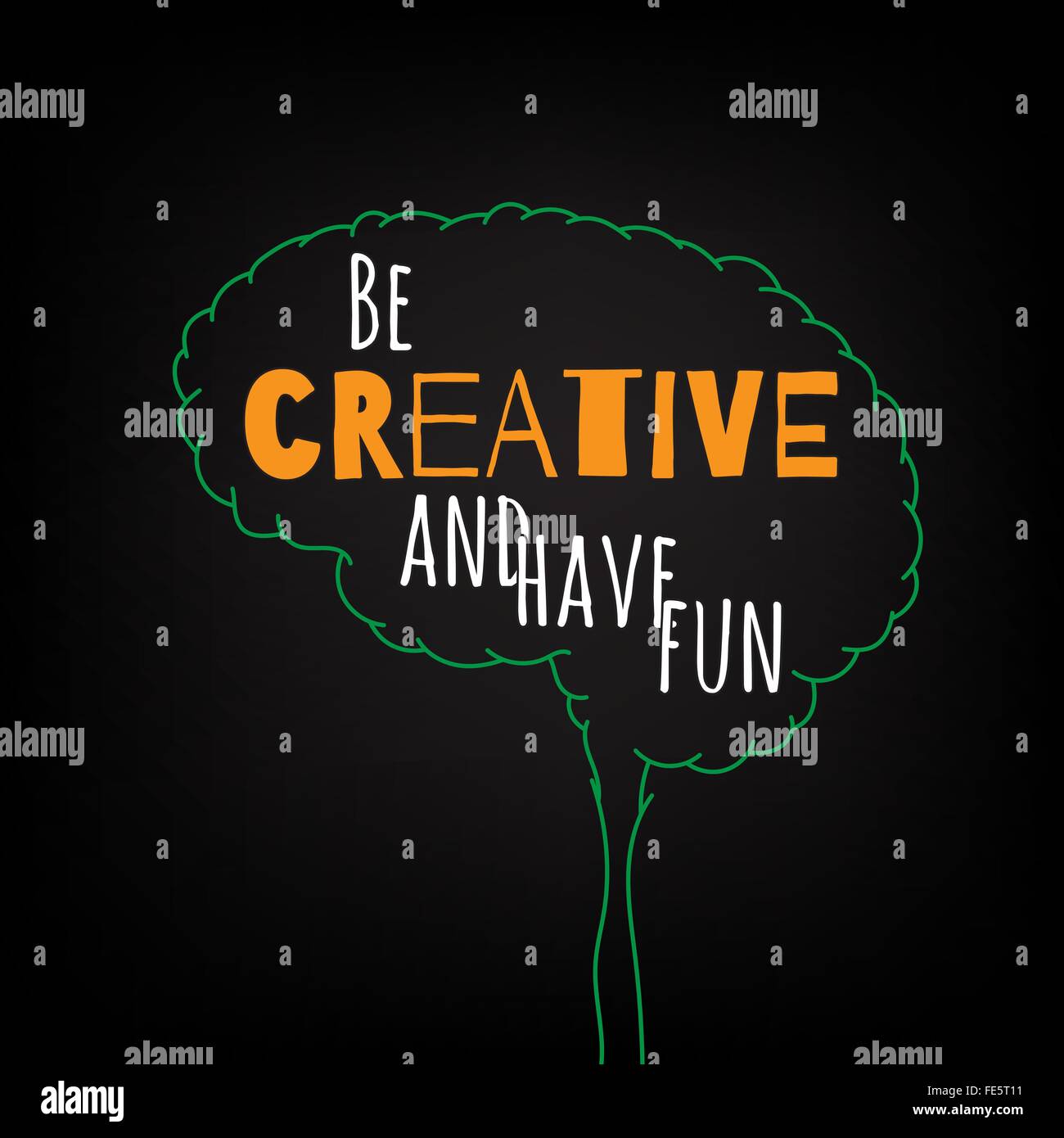 clever ideas in the brain Stock Vector Image & Art - Alamy