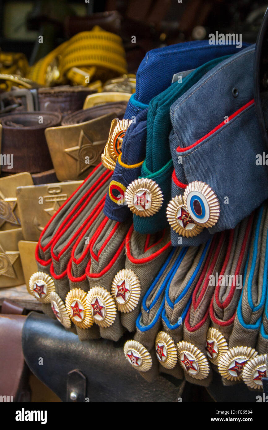 Soviet army forage caps hi-res stock photography and images - Alamy