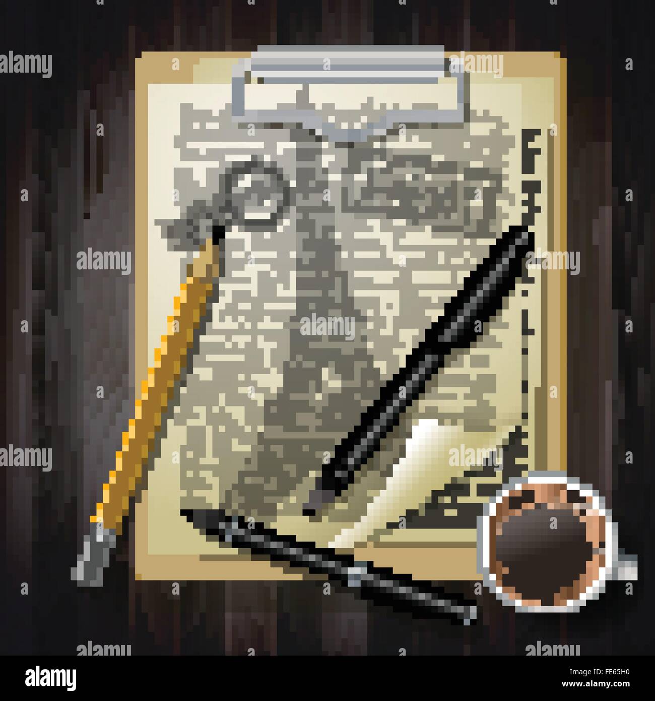 Multiple sheets of white paper Stock Vector Image & Art - Alamy