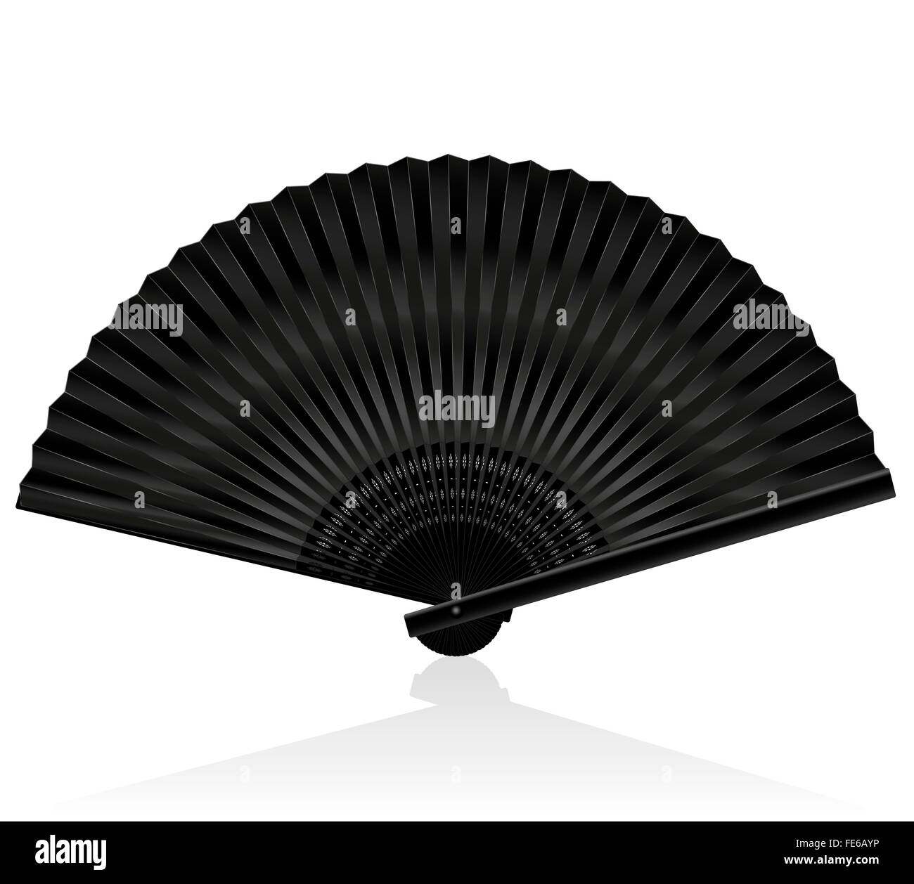 Handheld fan Cut Out Stock Images & Pictures - Alamy