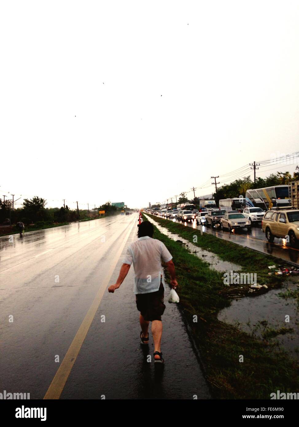 One man only walking hi-res stock photography and images - Alamy