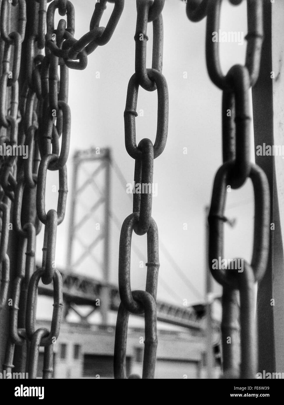 Bridge of chains hi-res stock photography and images - Alamy