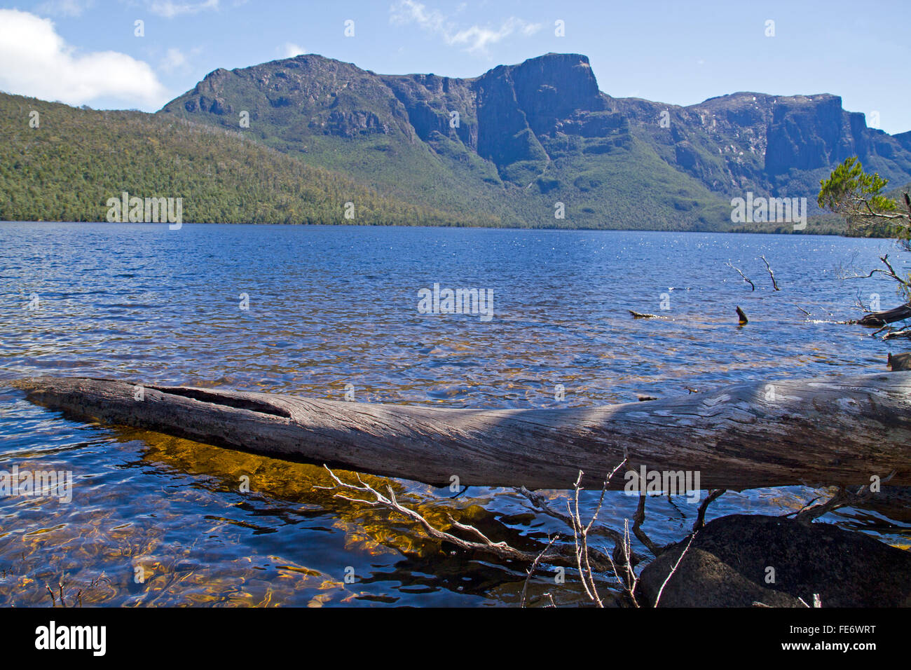 Lake Judd, at the foot of Mt Anne Stock Photo - Alamy