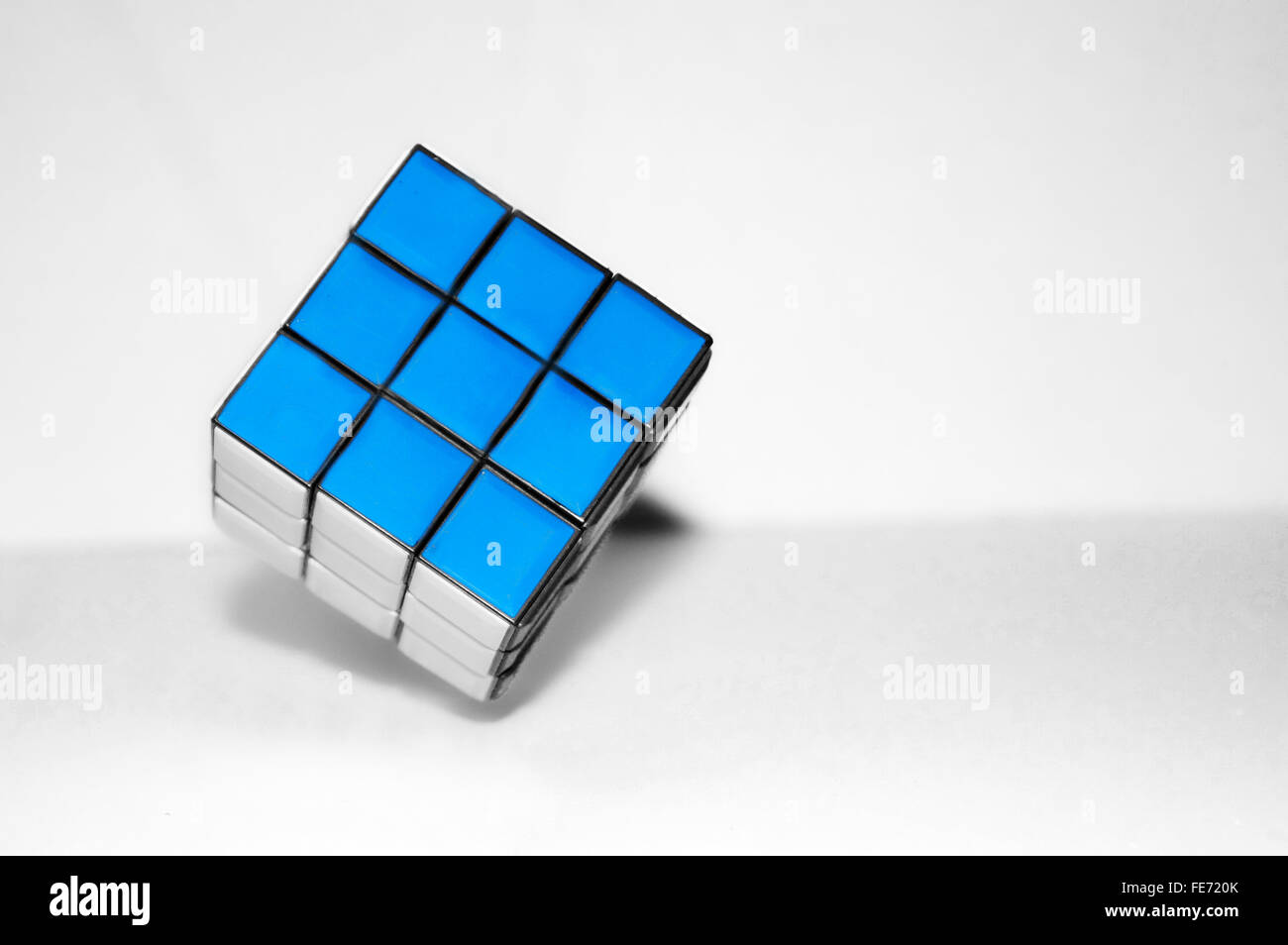 Solved rubiks cube hi-res stock photography and images - Alamy