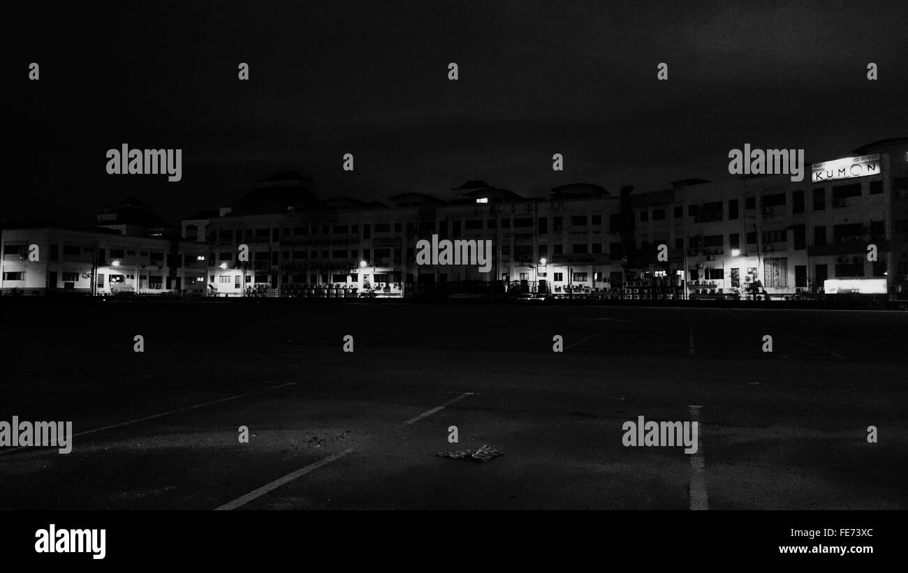 Town square at night hi-res stock photography and images - Alamy