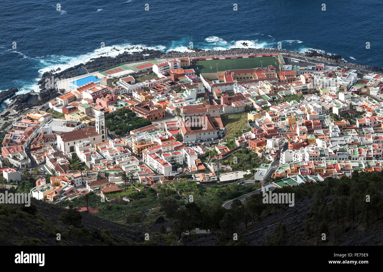 View from Mirador de Garachico, Garachico, Tenerife, Canary Islands ...