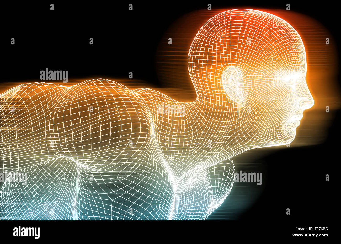 Medical Abstract in Science and Biology Research Stock Photo - Alamy