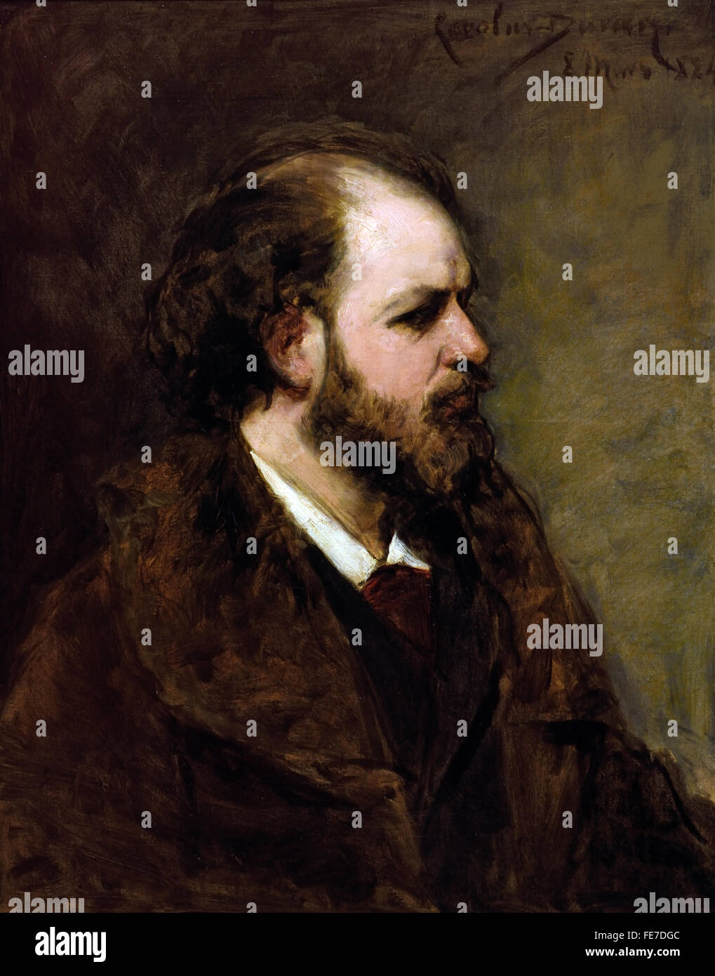 Portrait de Zacharie Astruc 1833 - 1907 ( French sculptor painter poet ...