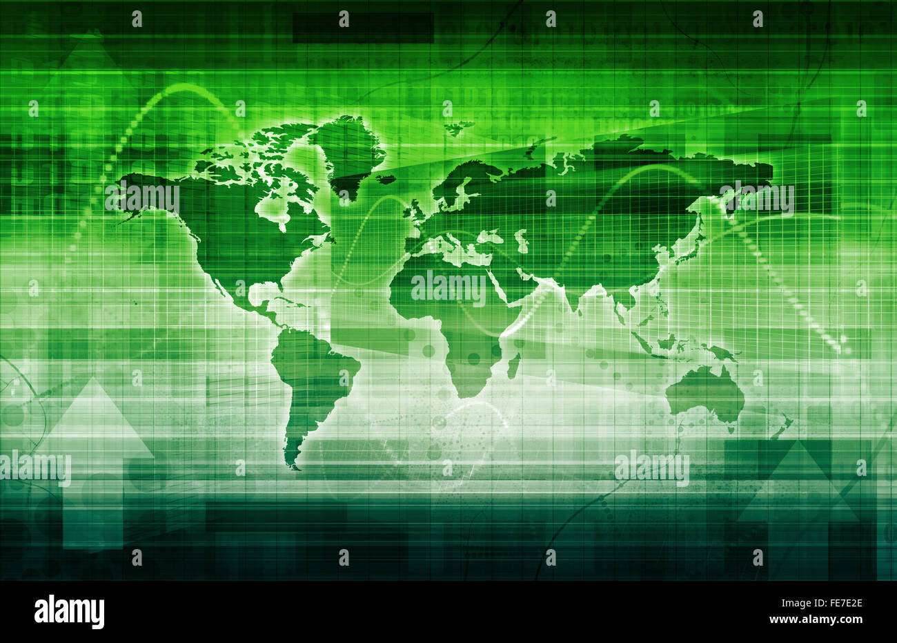 Global Science Research Project as a Concept Stock Photo - Alamy