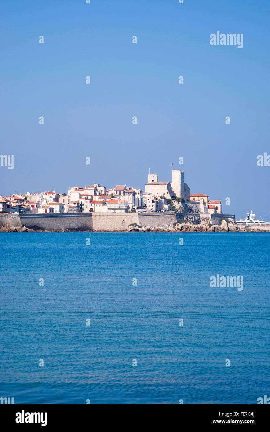 View of Antibes, French Riviera Stock Photo - Alamy
