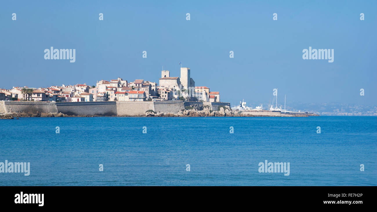 View of Antibes, French Riviera Stock Photo - Alamy