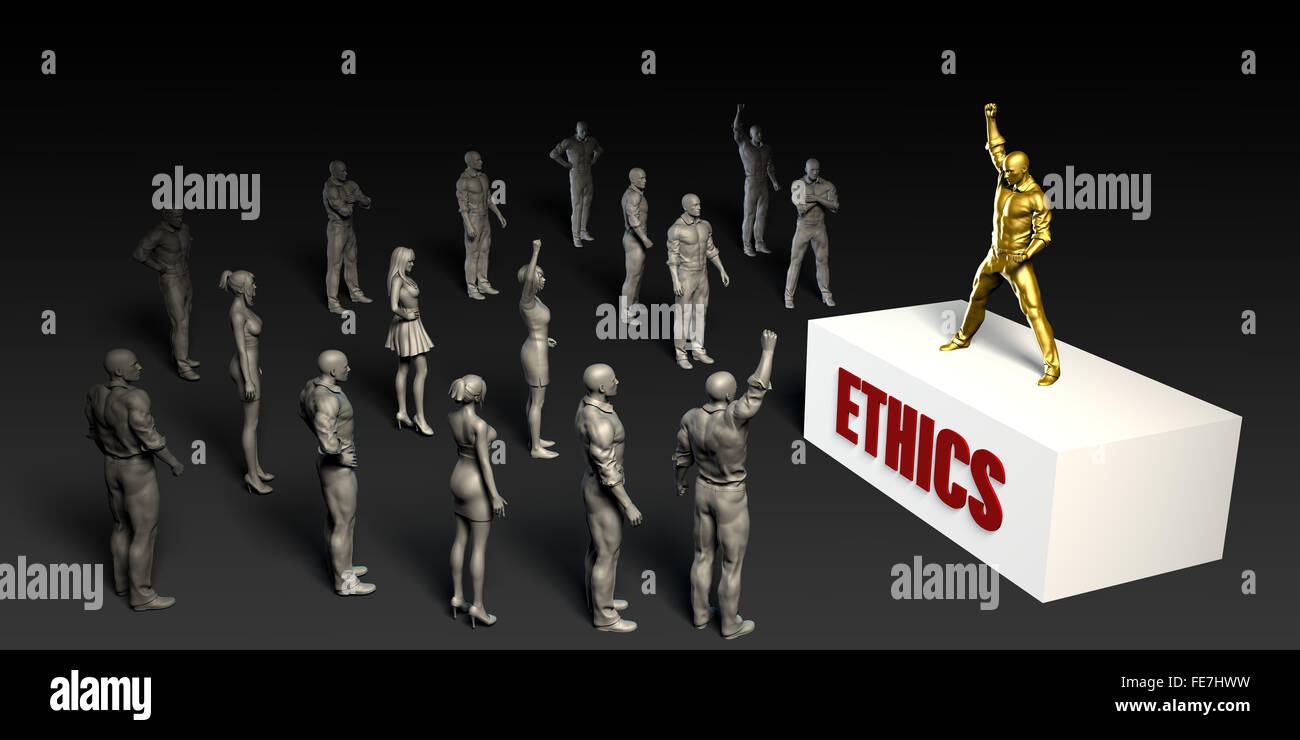 Ethics Fight For and Championing a Cause Stock Photo - Alamy