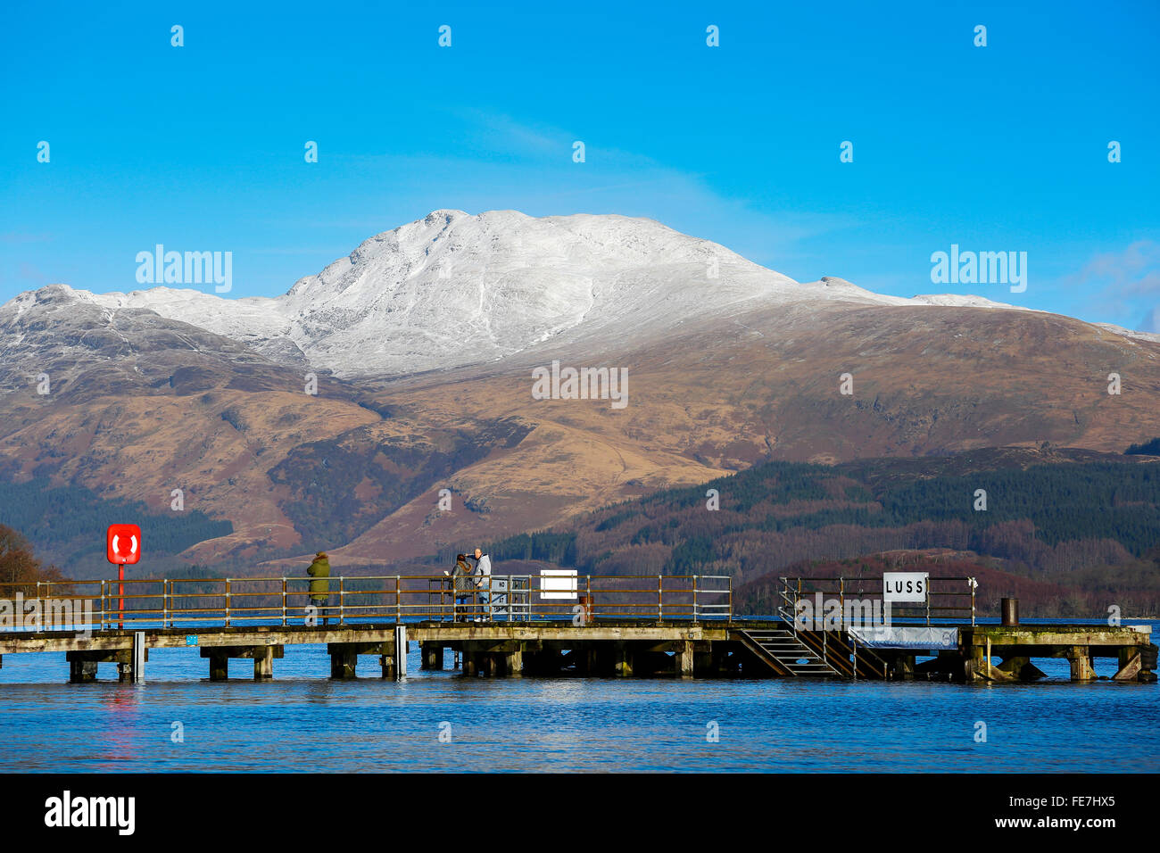 Ben lomond snow hi-res stock photography and images - Alamy