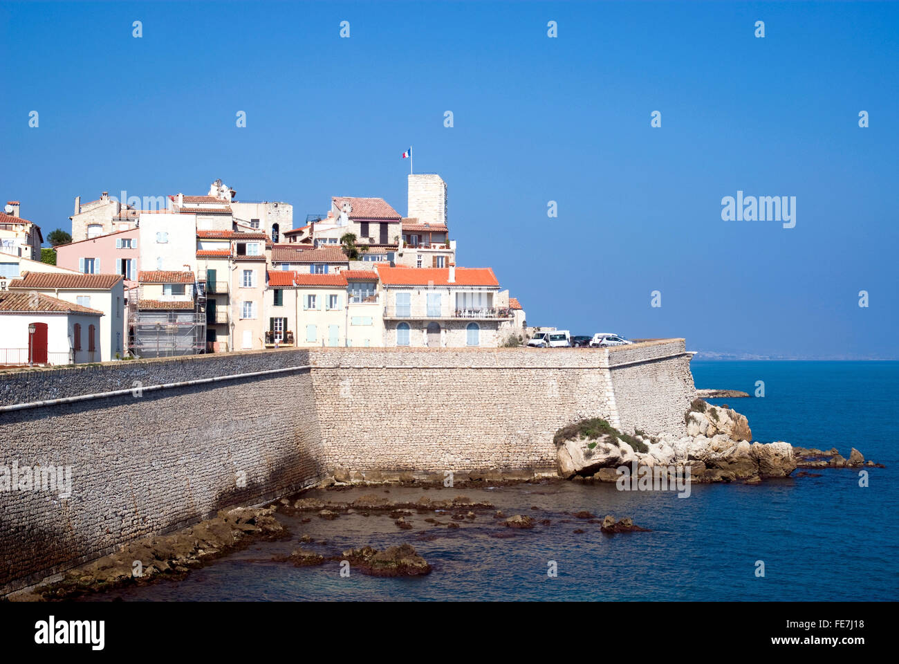 Ancient coastal city antibes hi-res stock photography and images - Alamy