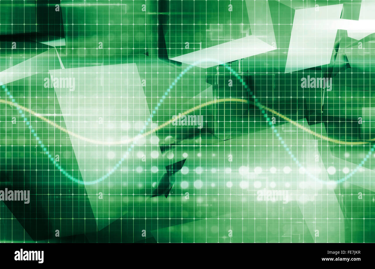 Abstract Information Background with Binary Code Art Stock Photo - Alamy