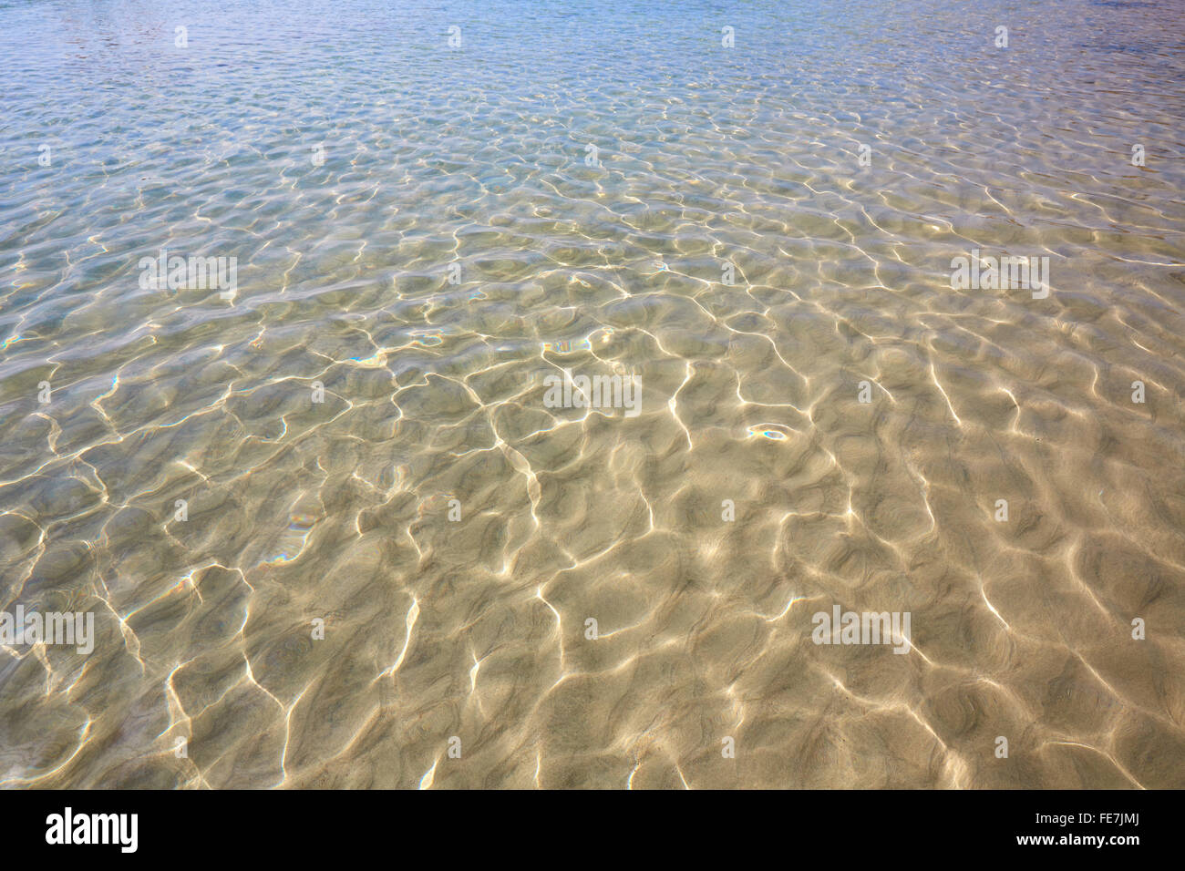 Canary Islands water texture transparent beach in Spain Stock Photo - Alamy