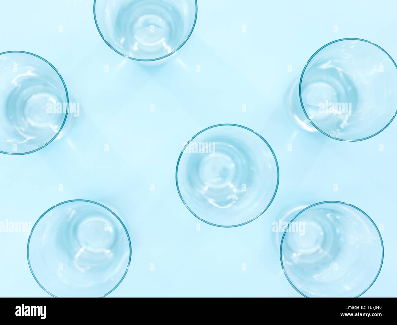 A studio photo of a tall water glass Stock Photo - Alamy