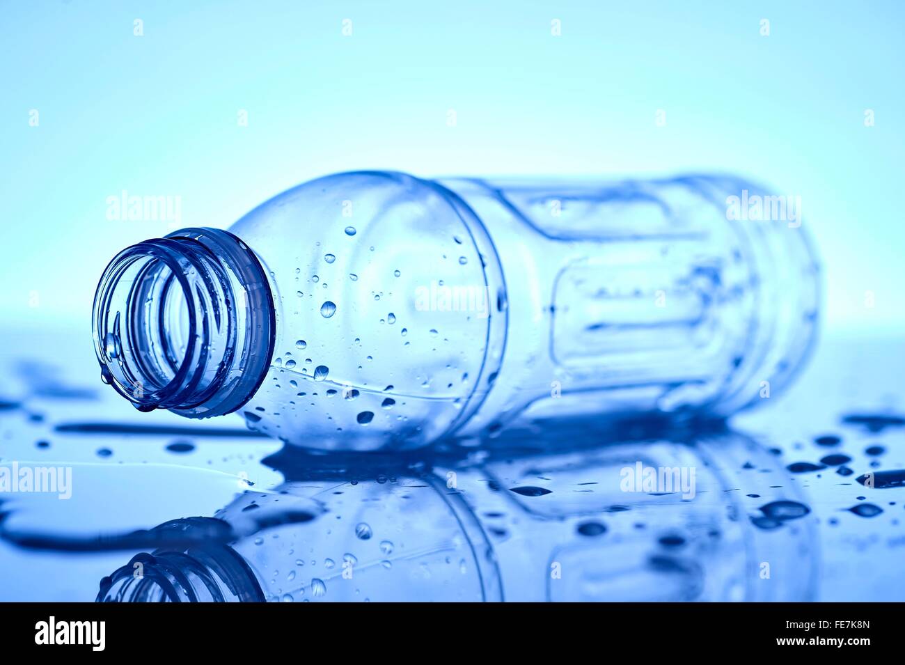 A studio photo of bottled water up close Stock Photo - Alamy