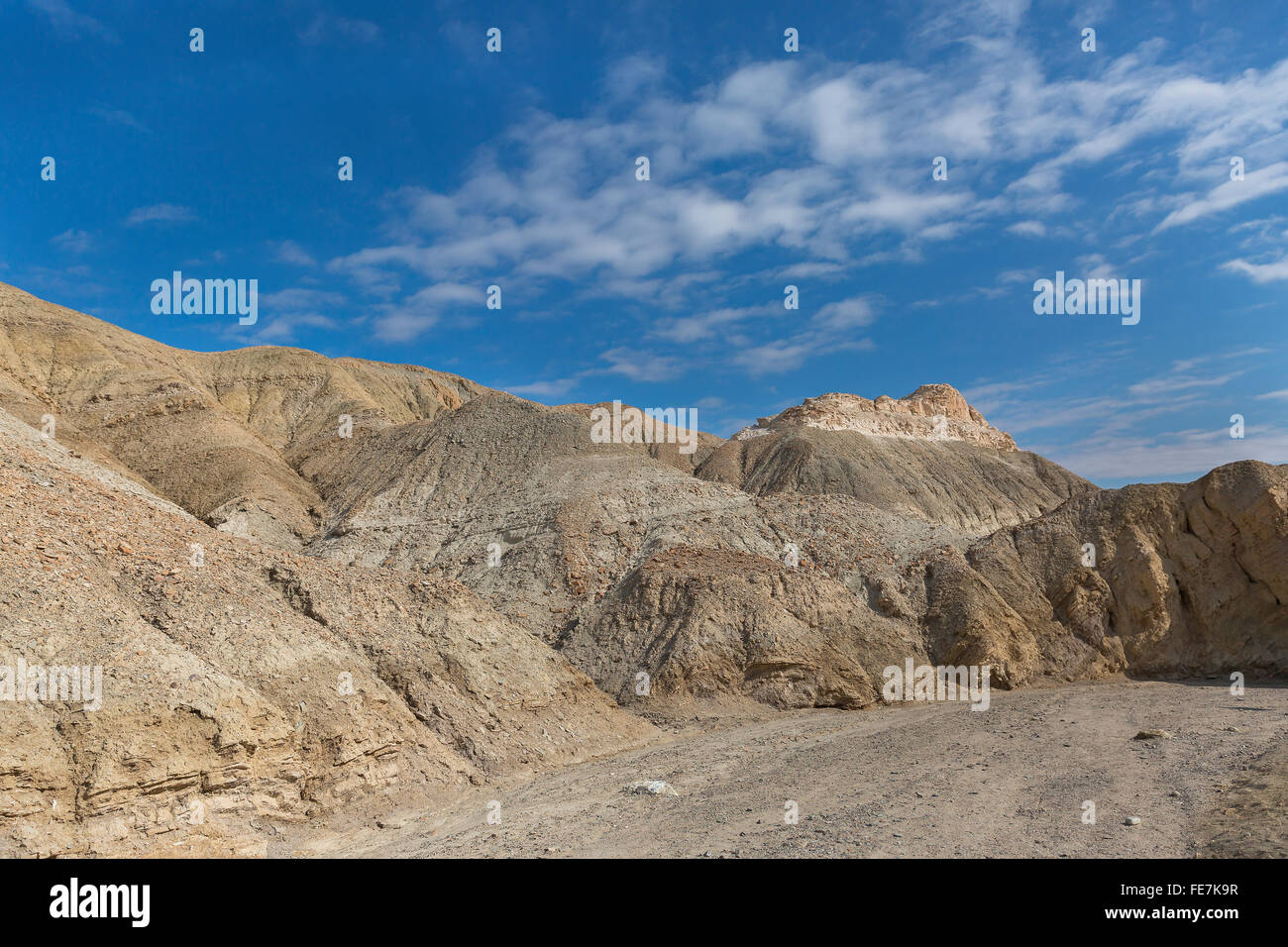 Panorama of Arava desert in Israel Stock Photo - Alamy