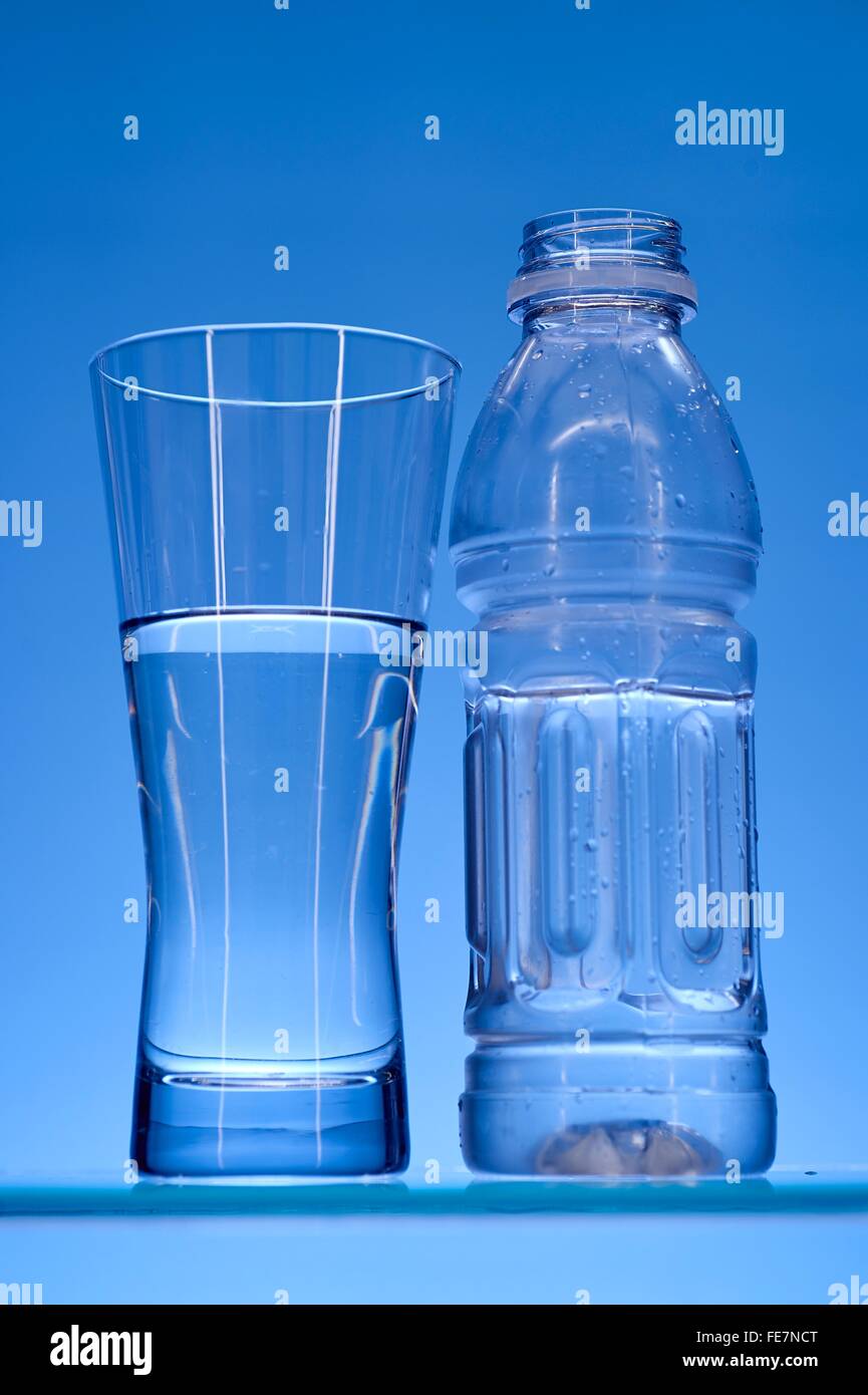 A studio photo of bottled water up close Stock Photo - Alamy
