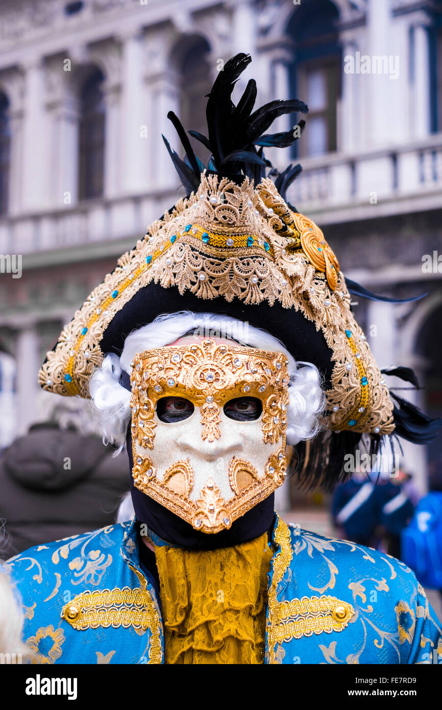 A Venetian carnival costume, Italy Stock Photo - Alamy