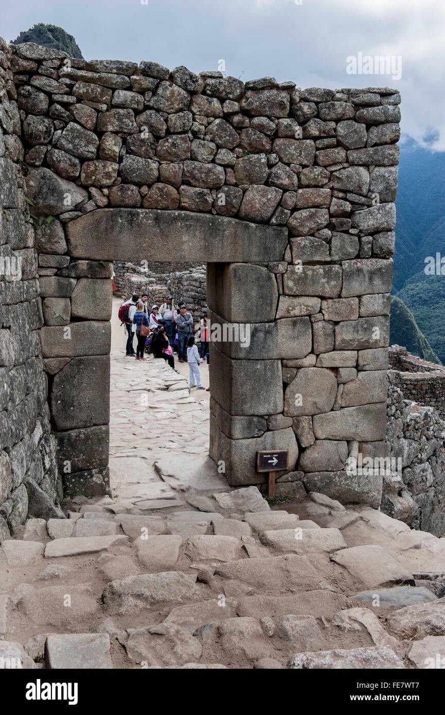 Machu Picchu Building High Resolution Stock Photography and Images - Alamy