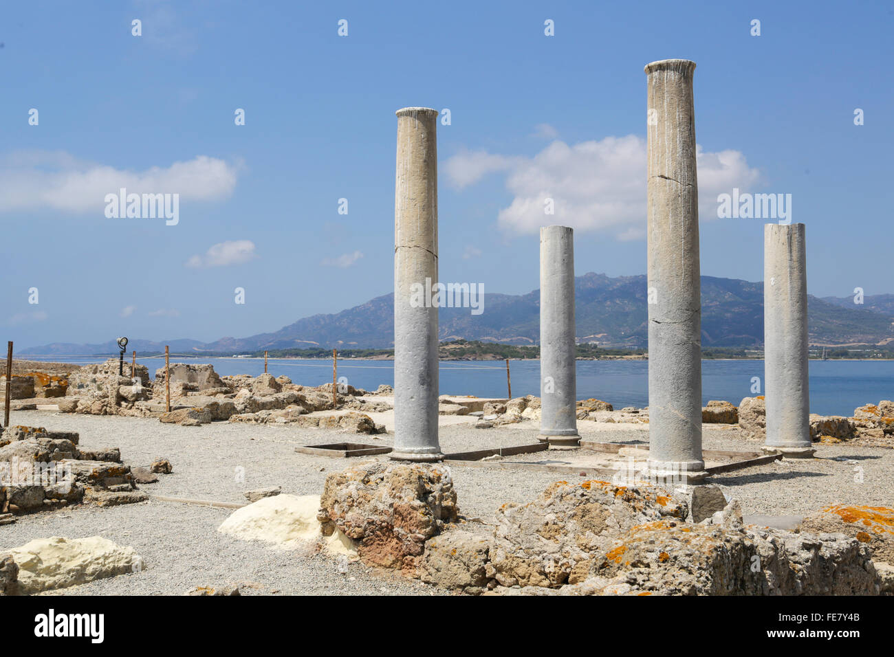 Nora Roman Ruins Pula Sardinia High Resolution Stock Photography and ...