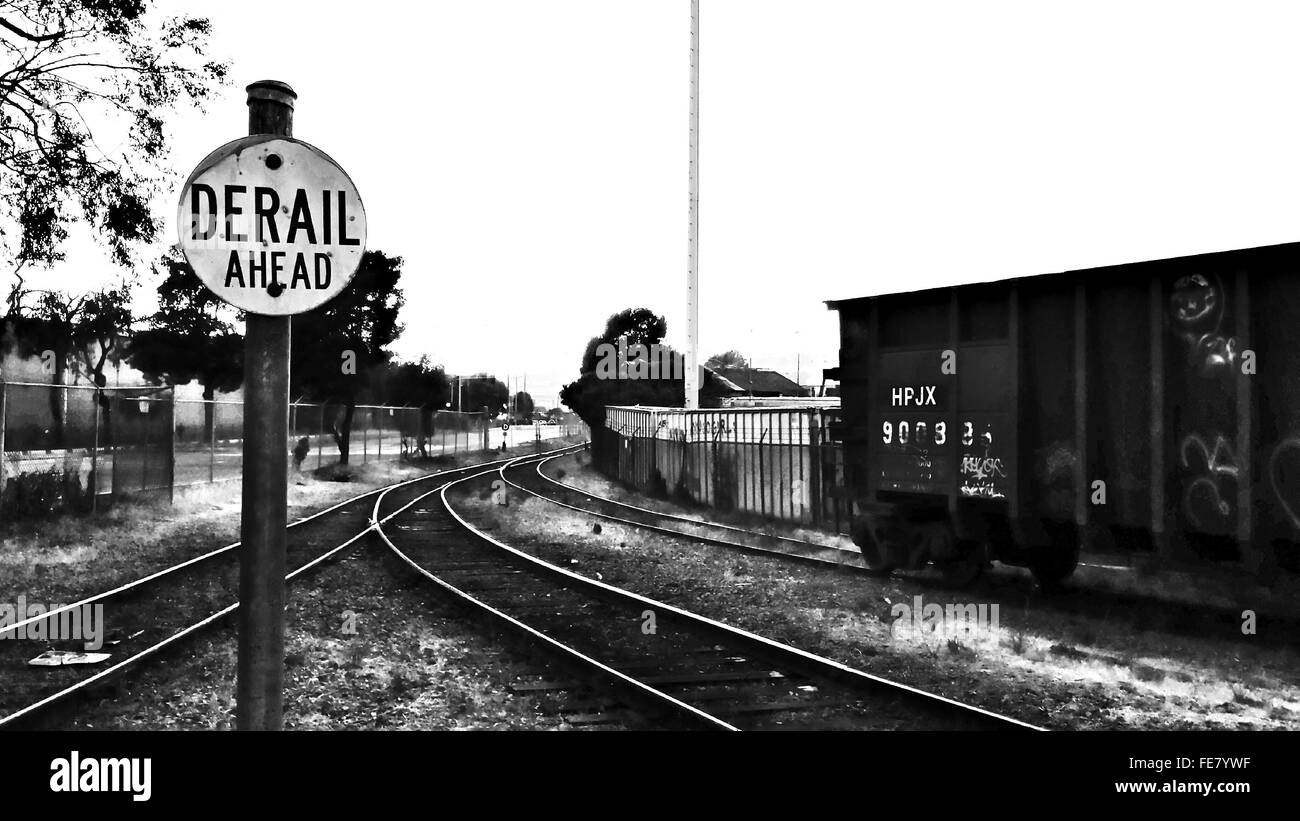 Derail hi-res stock photography and images - Alamy