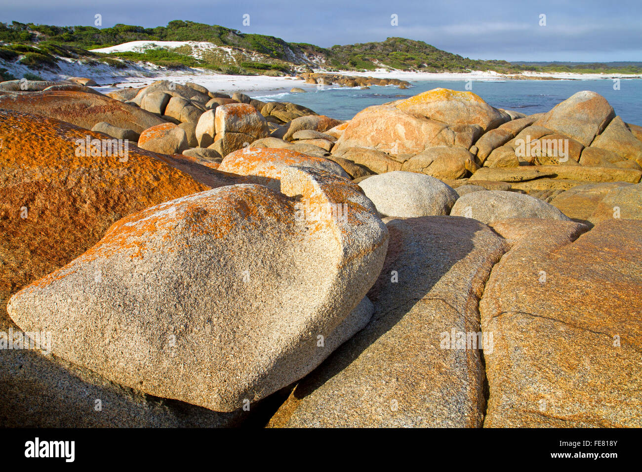 Stumpys Bay in Mt William National Park Stock Photo - Alamy