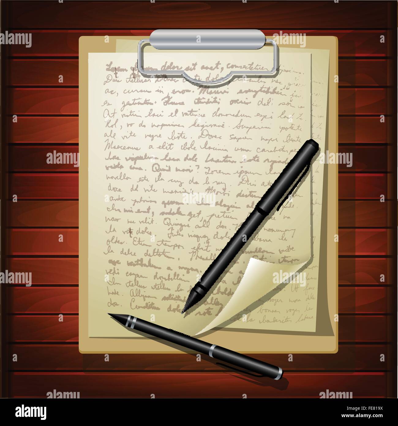 Multiple sheets of white paper Stock Vector Image & Art - Alamy