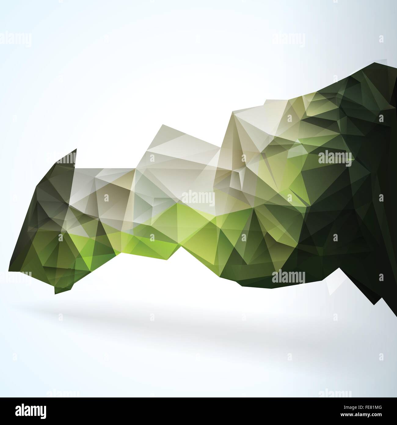 Geometric Triangular Abstract Vector Background Stock Vector Image ...