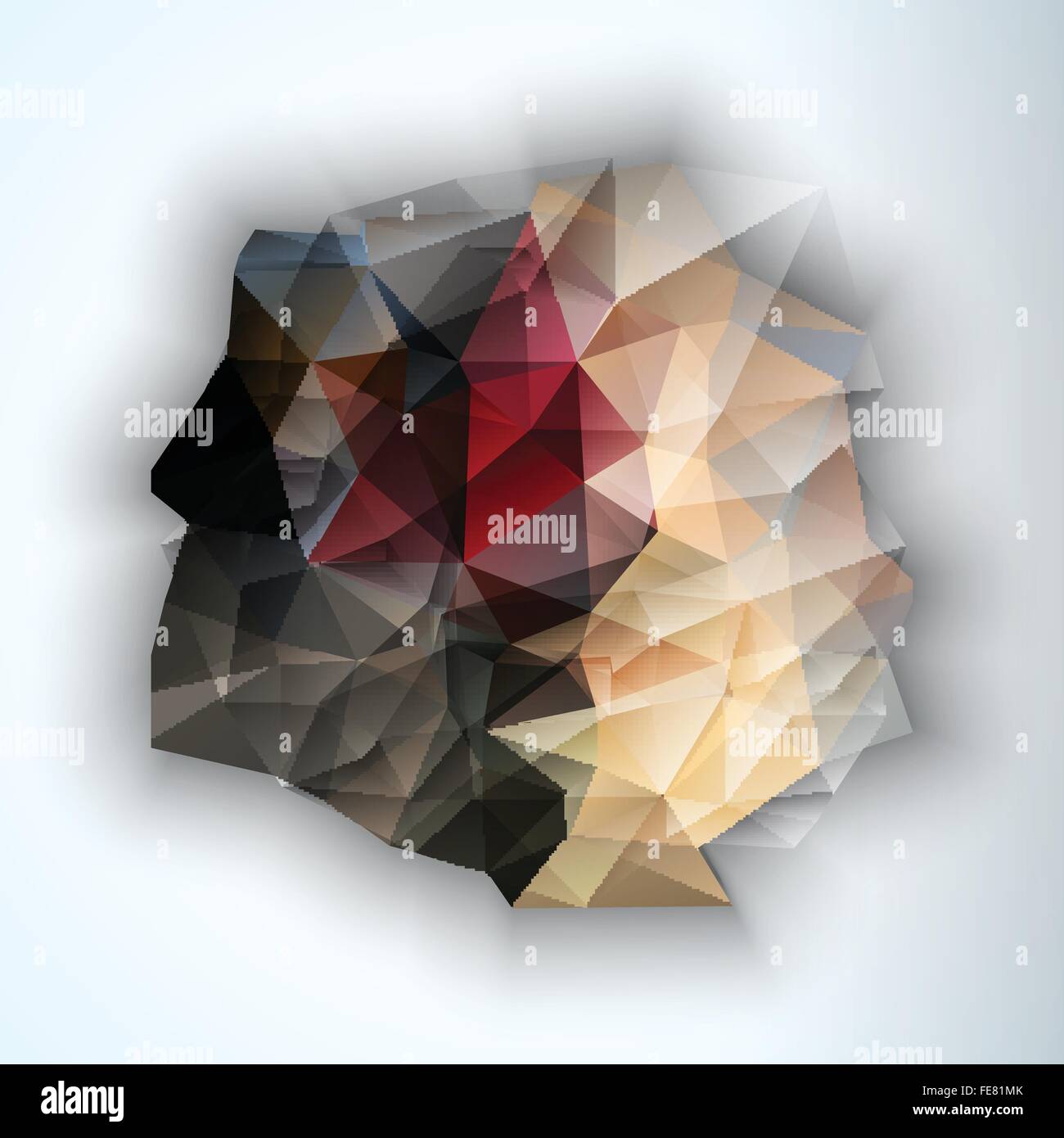 Geometric Triangular Abstract Modern Vector Background Stock Vector ...