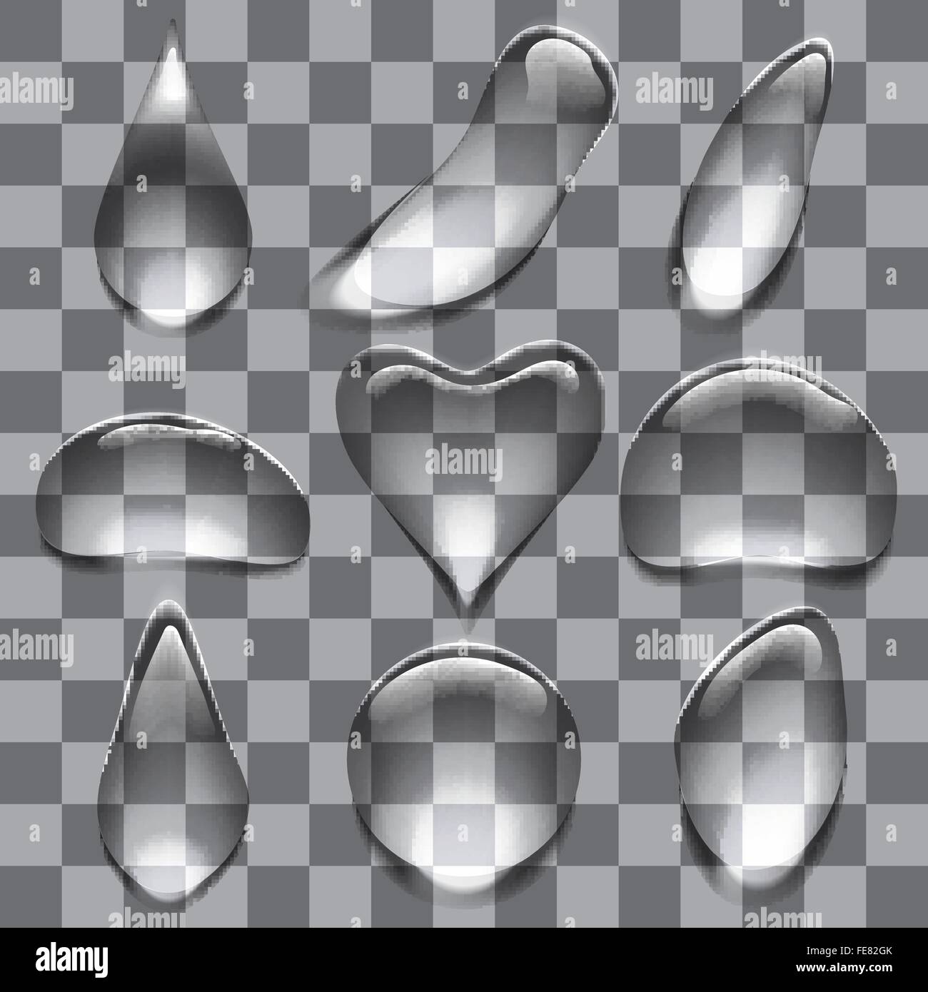 Blue air balloon bubbles Stock Vector Images - Alamy